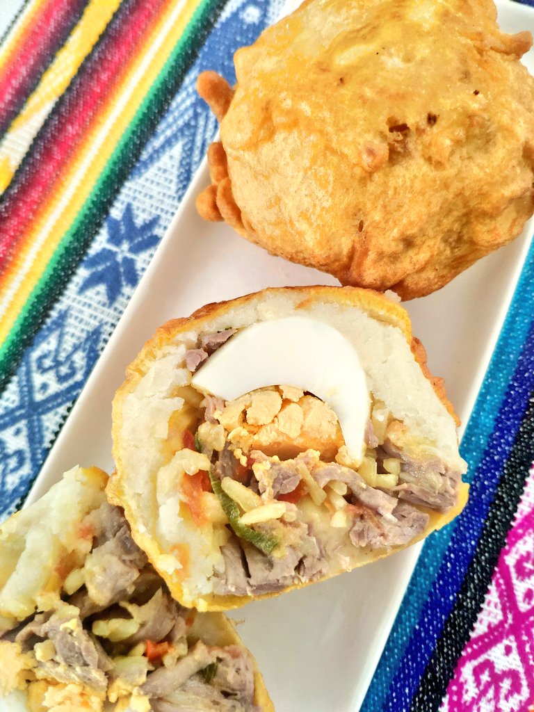 Papa Rellena Colombiana