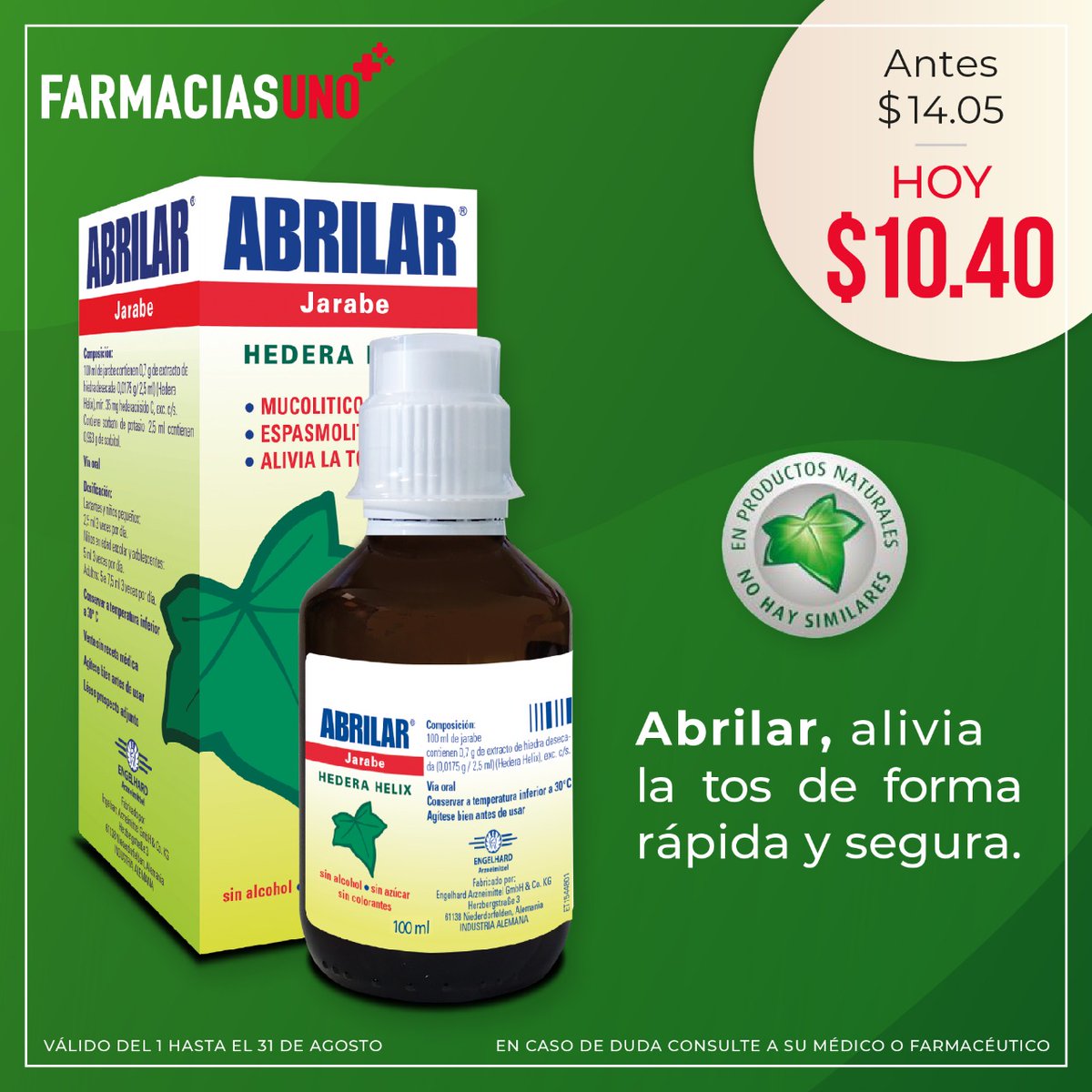 Considerar Frágil camino jarabe para la tos composicion provocar Salida ...