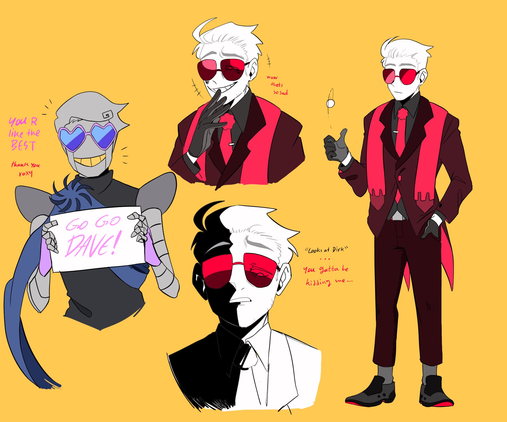Homestuck Dirk X Dave
