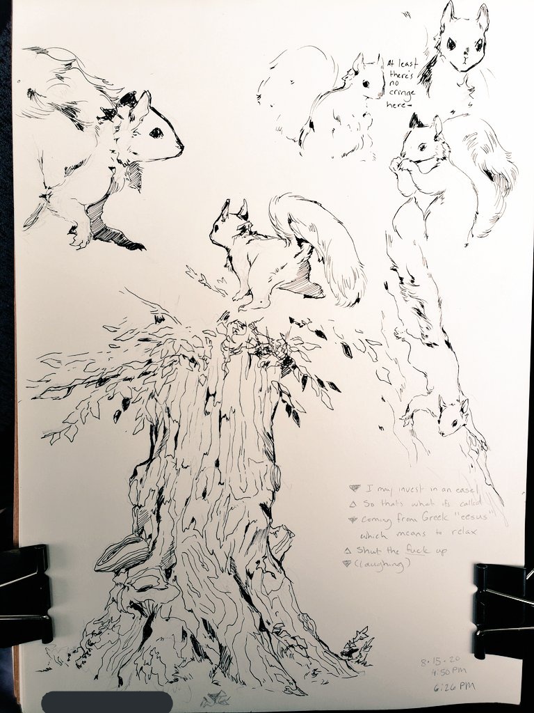 「life drawings 」sketchの漫画
