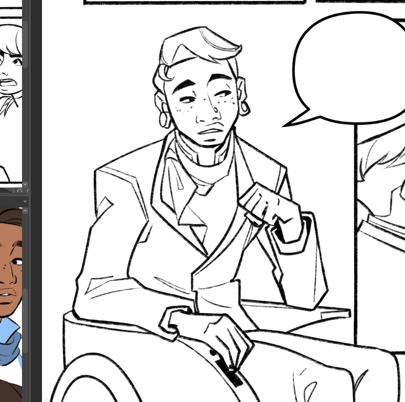 「Project Nought (Publishing in 2022) is my upcoming queer gra」Chelsey 💙の漫画