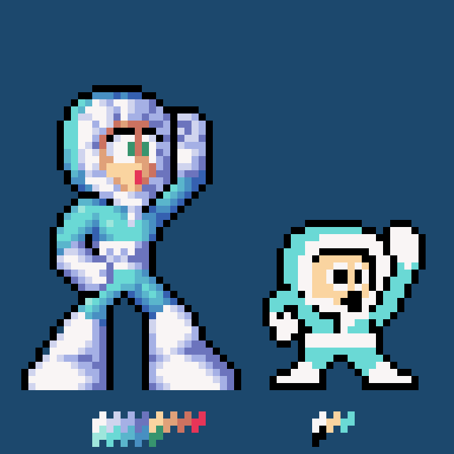 Megaman Iceman 8 Bit
