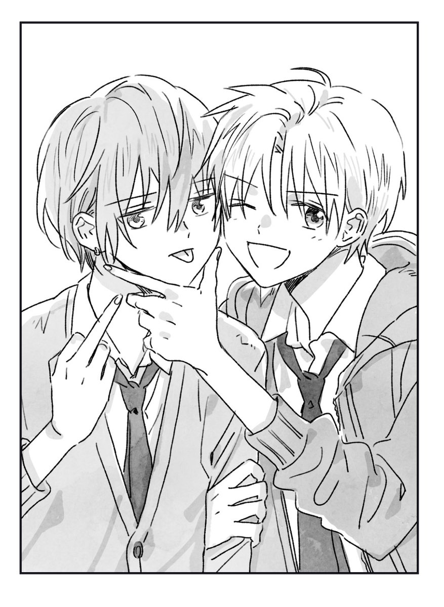 「青蓮くんと白鳥くん② 2/2 」meroricoの漫画