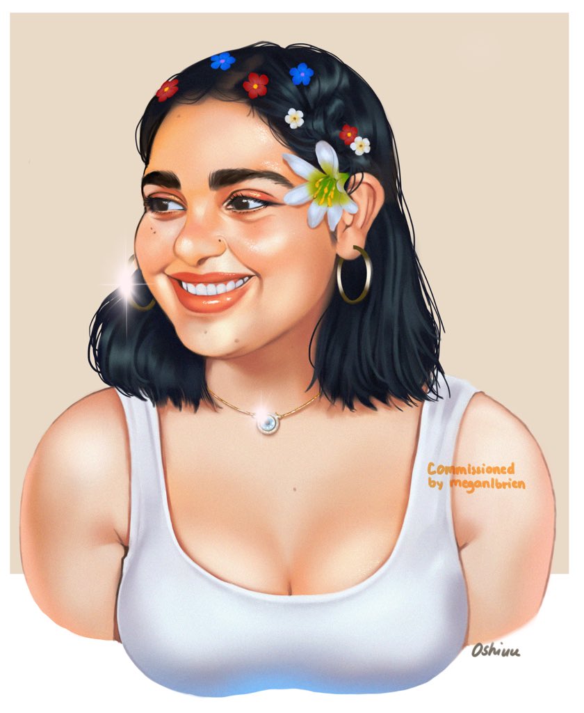 commissioned by @meganlbrien #artph 」|Osh 🎀 Comms openのイラスト