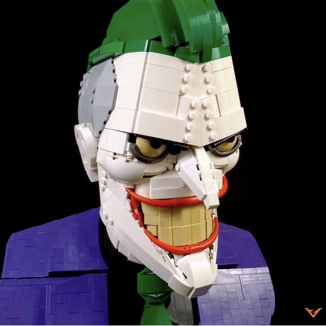 Lego Joker Head