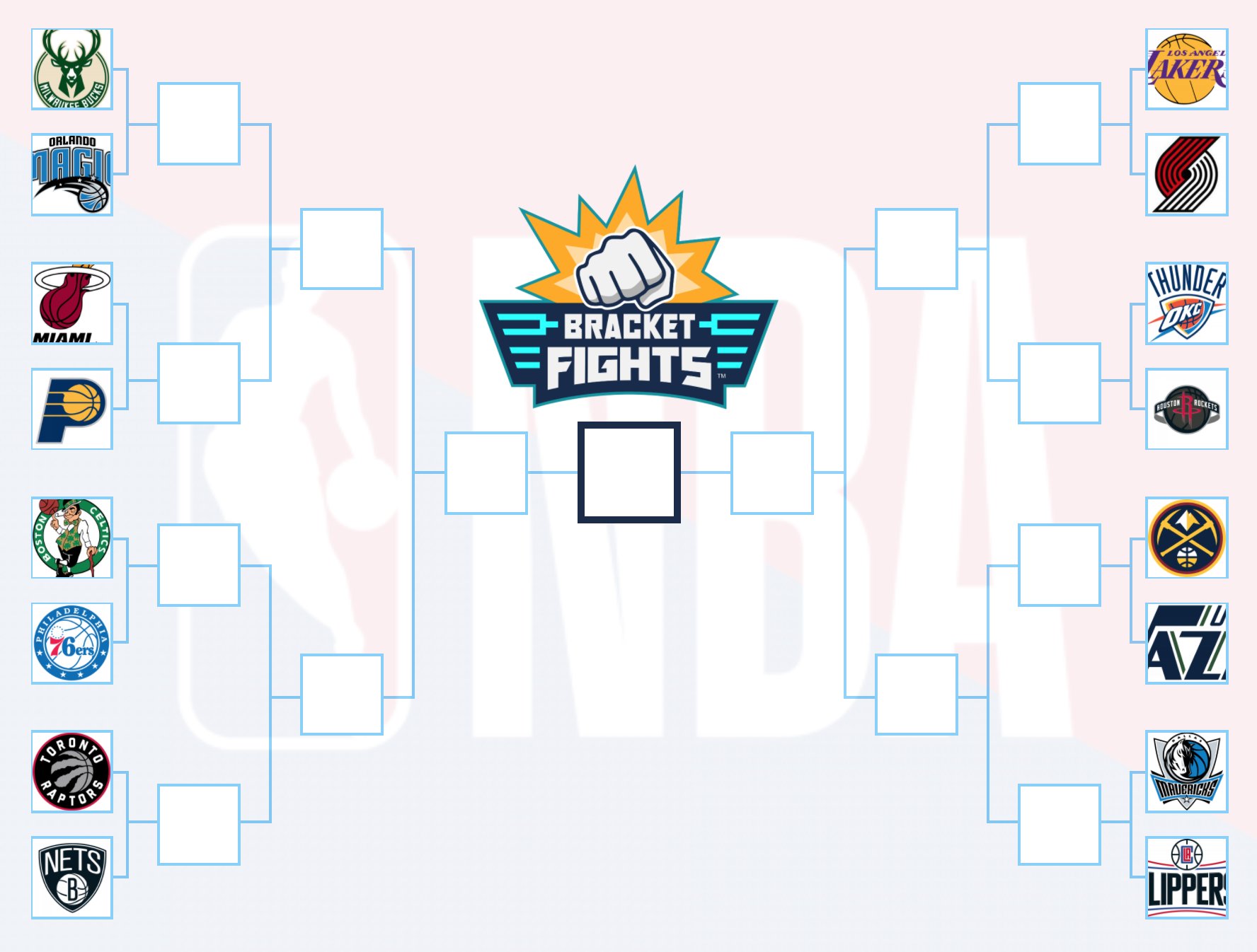 Nba Playoffs Printable Bracket