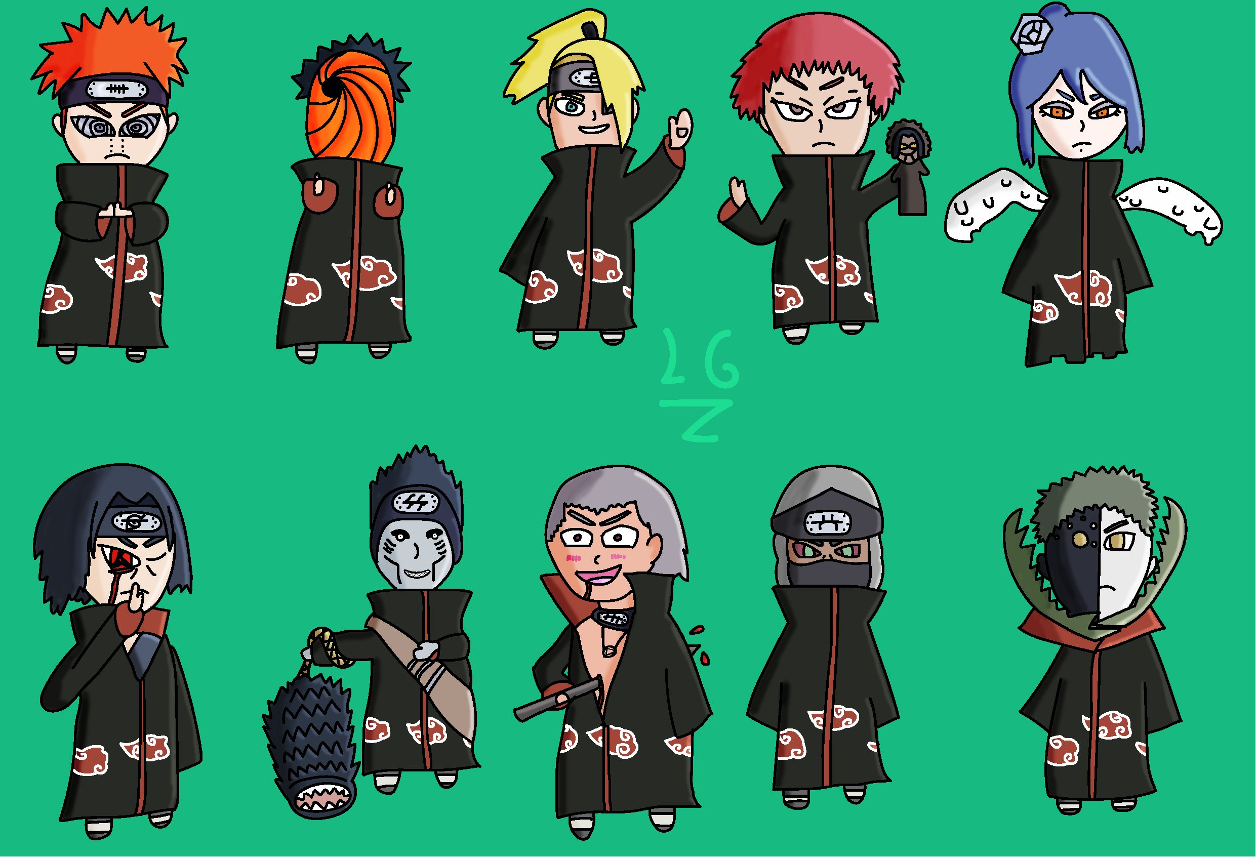 Naruto Shippuden Chibi Akatsuki