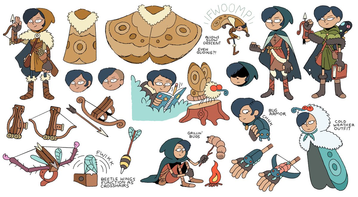 Early concept art for Best Girl : r/amphibia