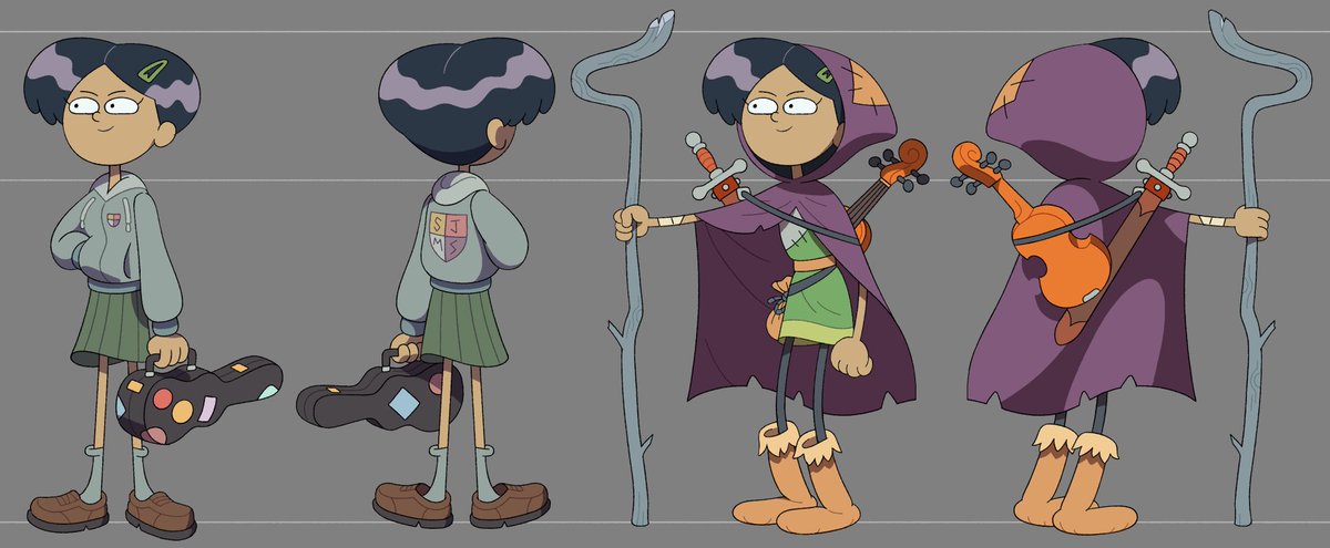 Early concept art for Best Girl : r/amphibia