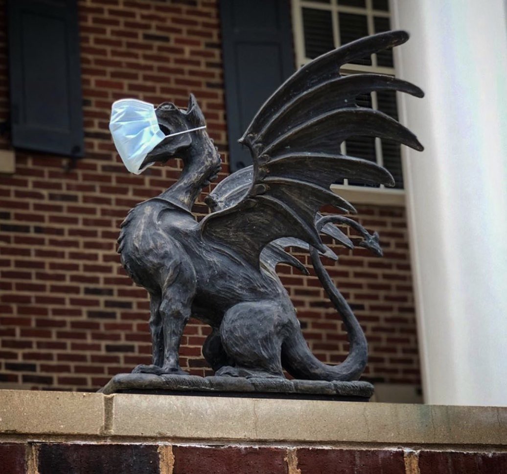 Beta Theta Pi Dragon Statue