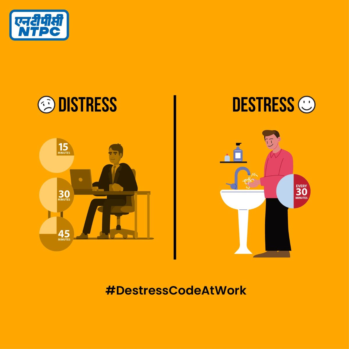 NTPC Limited on Twitter: "NTPC #Destress code at Work (8/18)!! @MinOfPower @OfficeOfRKSingh ...