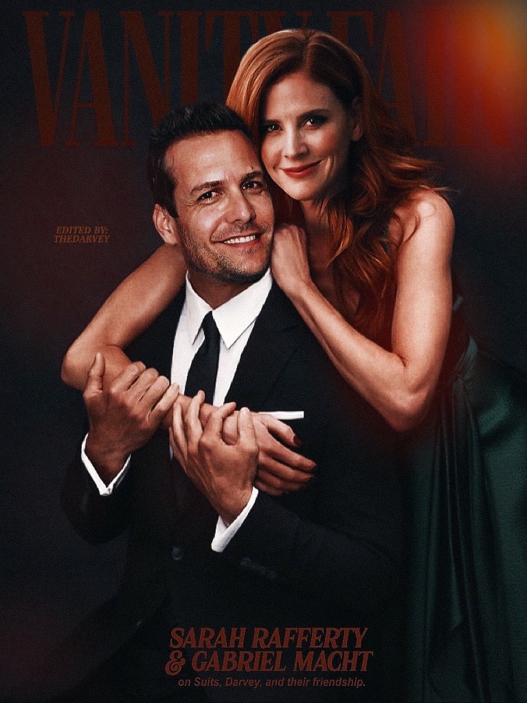 Sarah Rafferty And Gabriel Macht Best Friends
