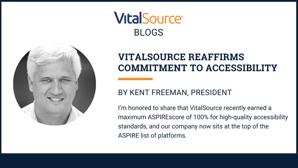 VitalSource EMEA on Twitter: "VitalSource recently earned top marks for our industry-leading # ...