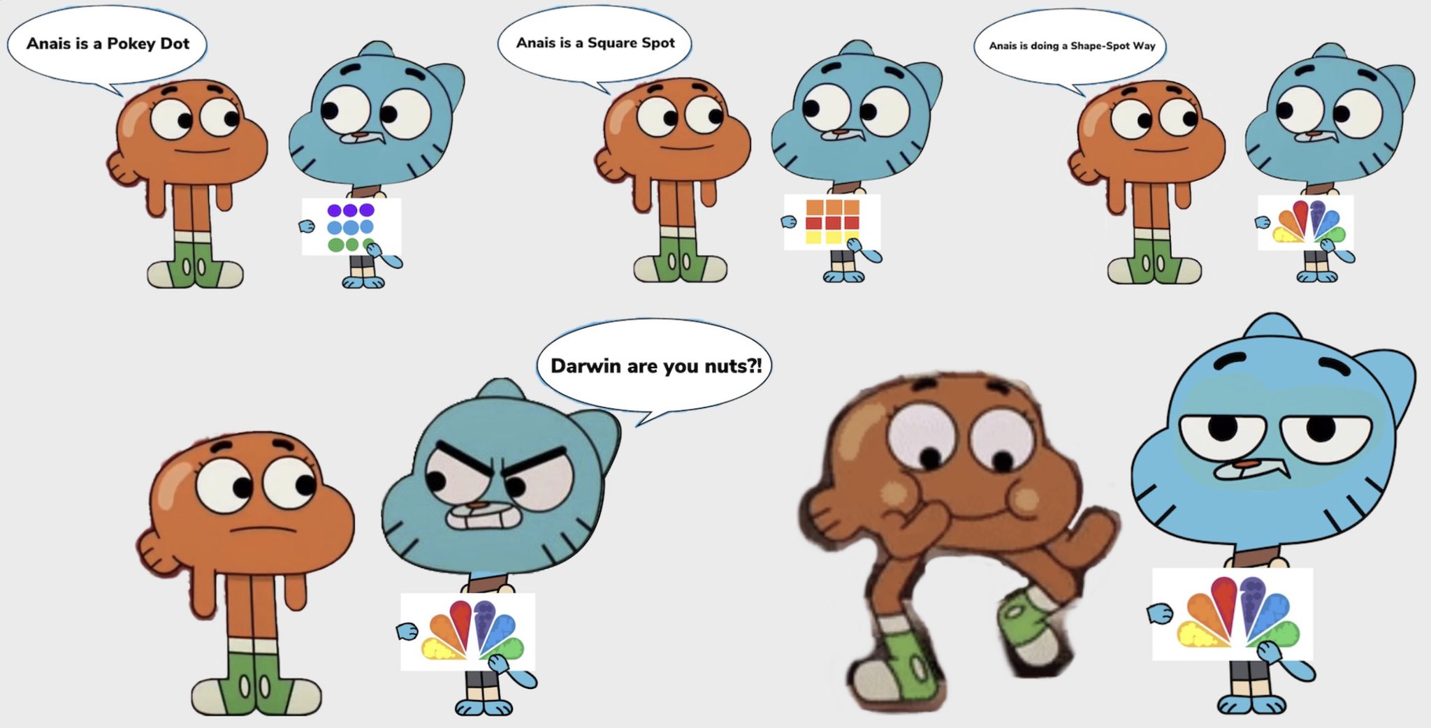 Cartoon Network Gumball Anais