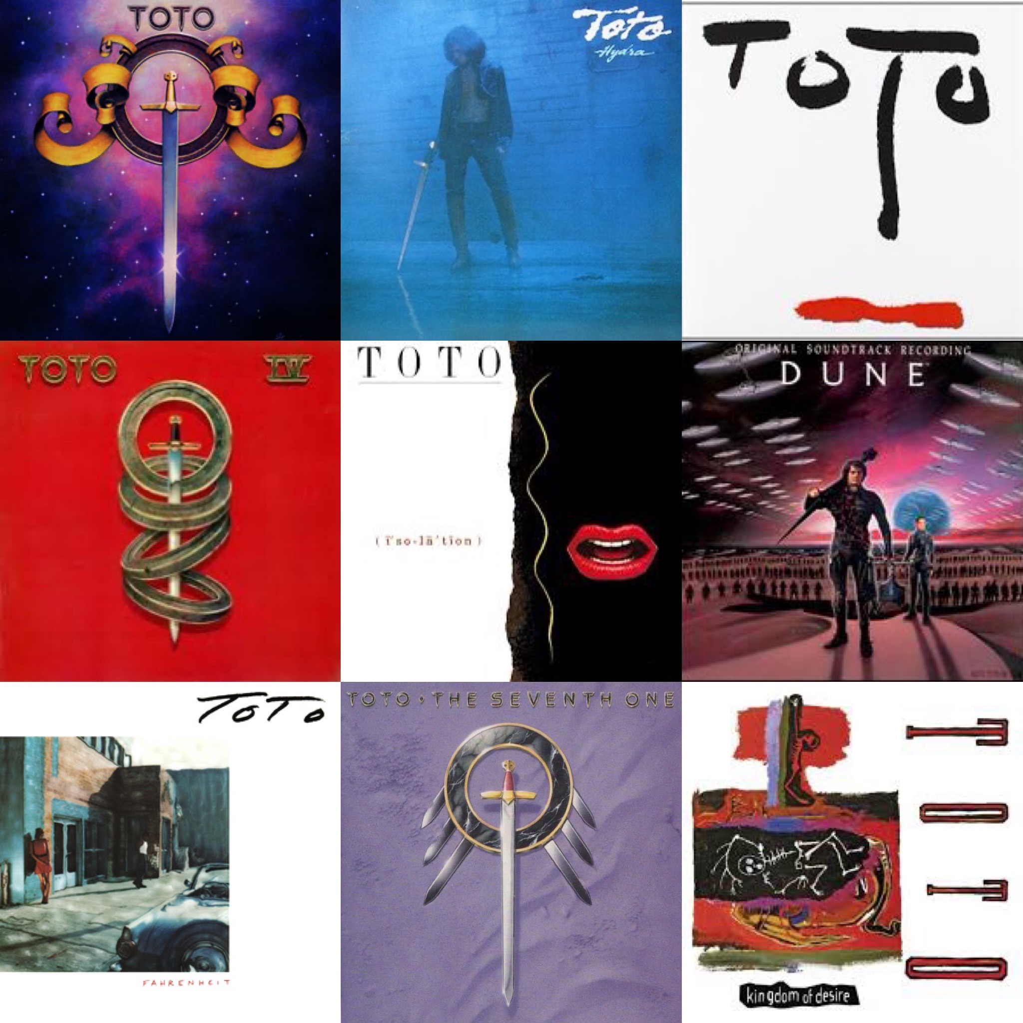 Toto Kingdom Of Desire