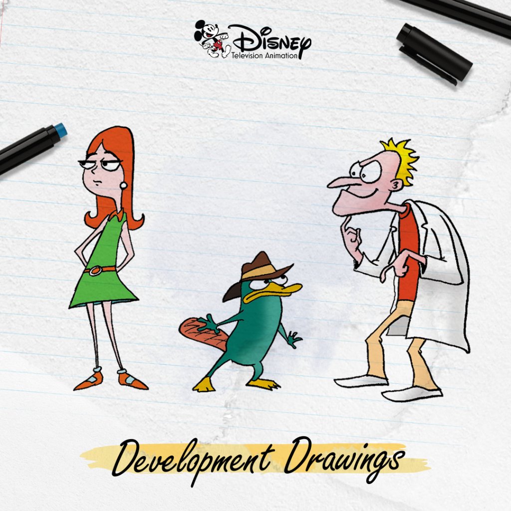 Phineas And Ferb Sketch