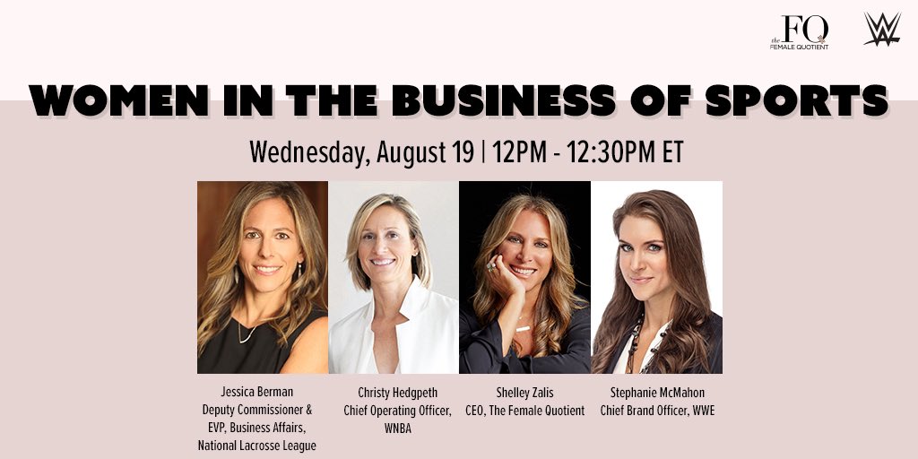 Looking forward to having WNBA’s COO Christy Hedgpeth and NLL’s Deputy ...