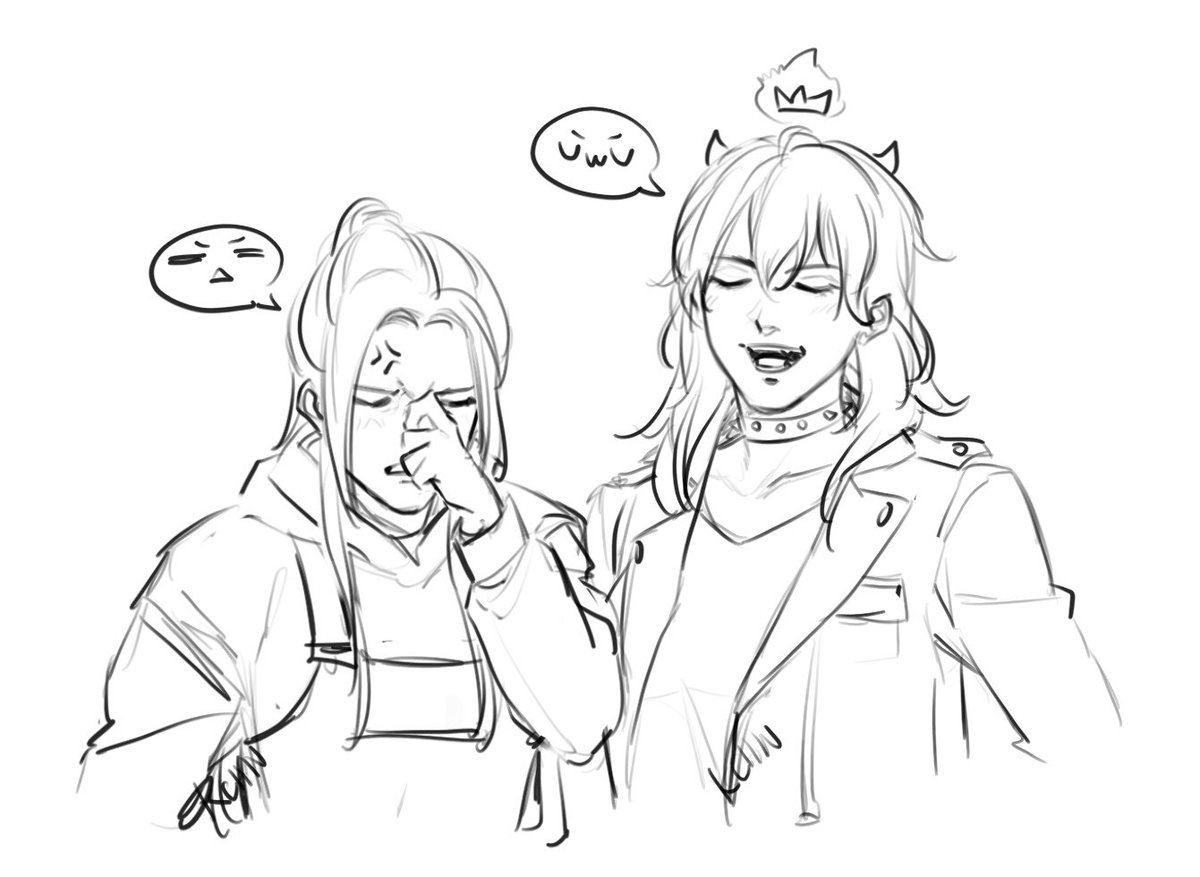 tries to sleep early* *reads demon byle」|kacchan | DNDの漫画