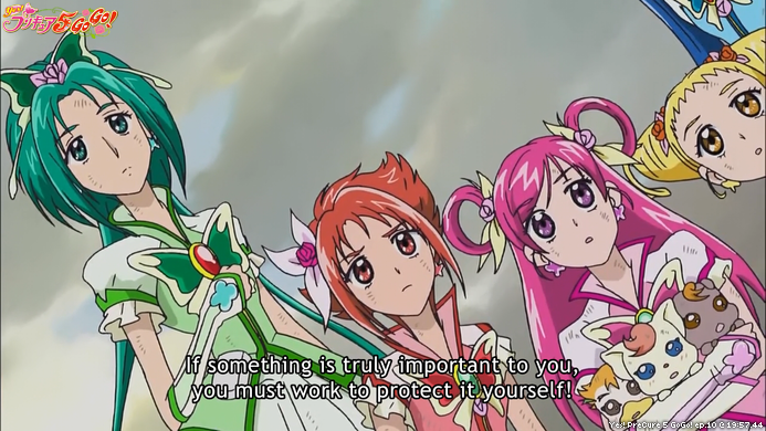 PreCure screenshots on Twitter: "Yes! PreCure 5 GoGo! ep.10 @ 19:57.44 "If something is truly ...