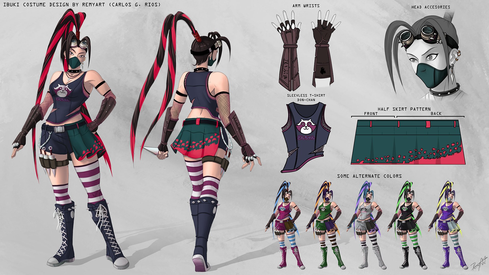 Street Fighter Juri Alternate Costume