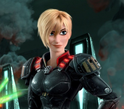 Wreck It Ralph Sergeant Calhoun Haircut