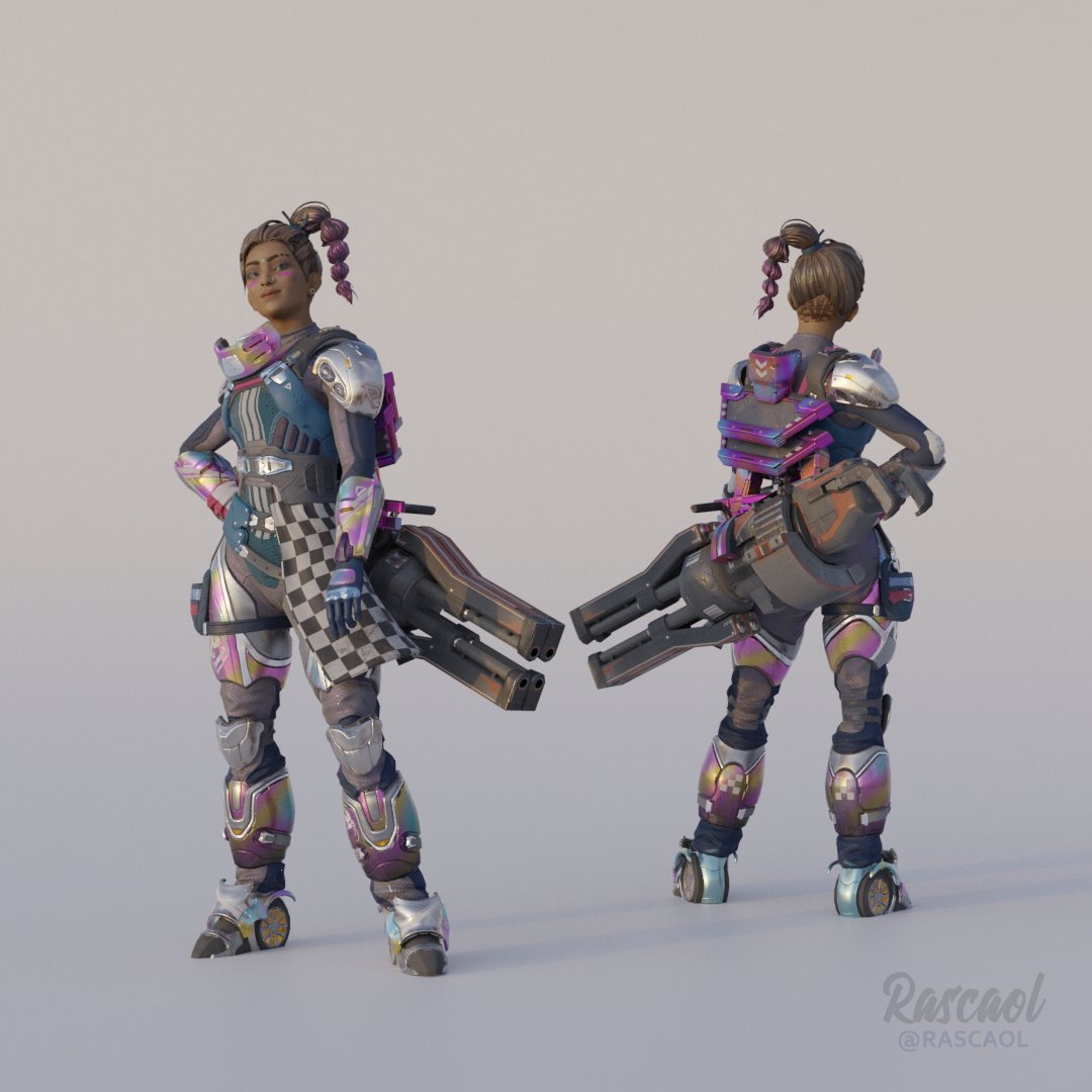 UNRELEASED legendary recolours for Rampart - Season 6 Patch : r ...