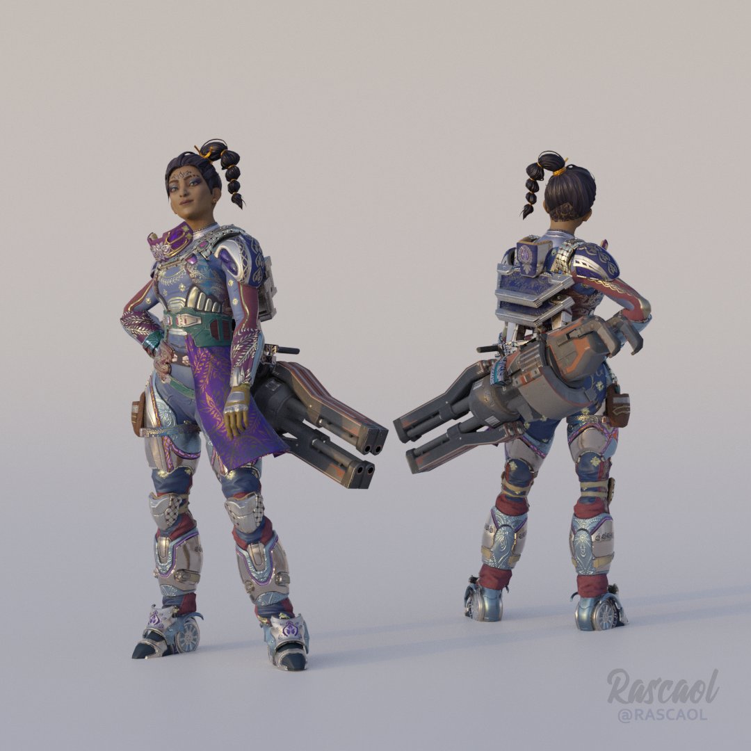 UNRELEASED legendary recolours for Rampart - Season 6 Patch : r ...