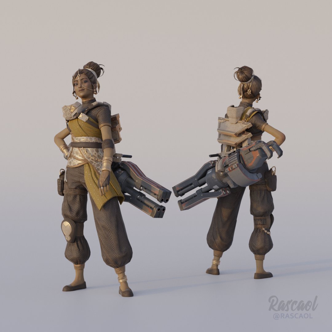 UNRELEASED legendary recolours for Rampart - Season 6 Patch : r ...