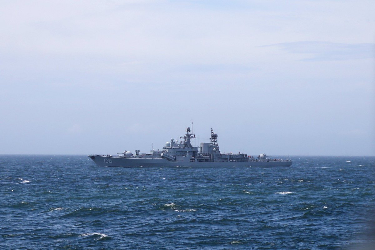 China Navy type 956E destroyer 136 Hangzhou