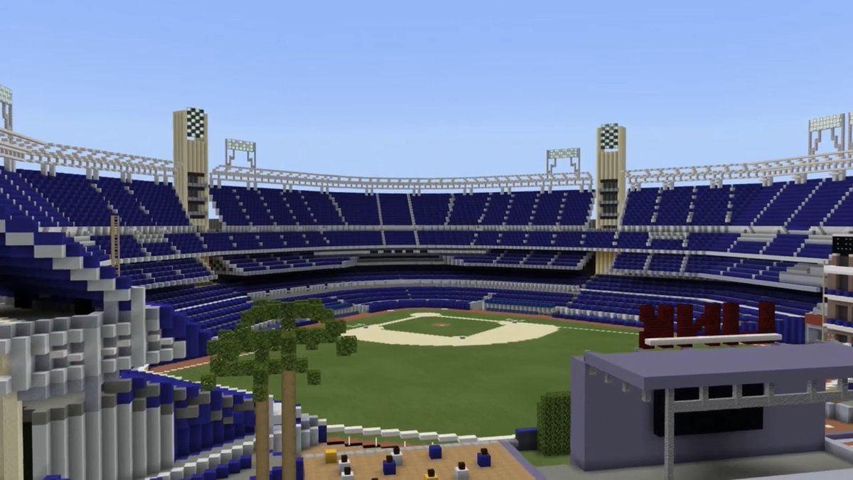Minecraft Baseball Stadium