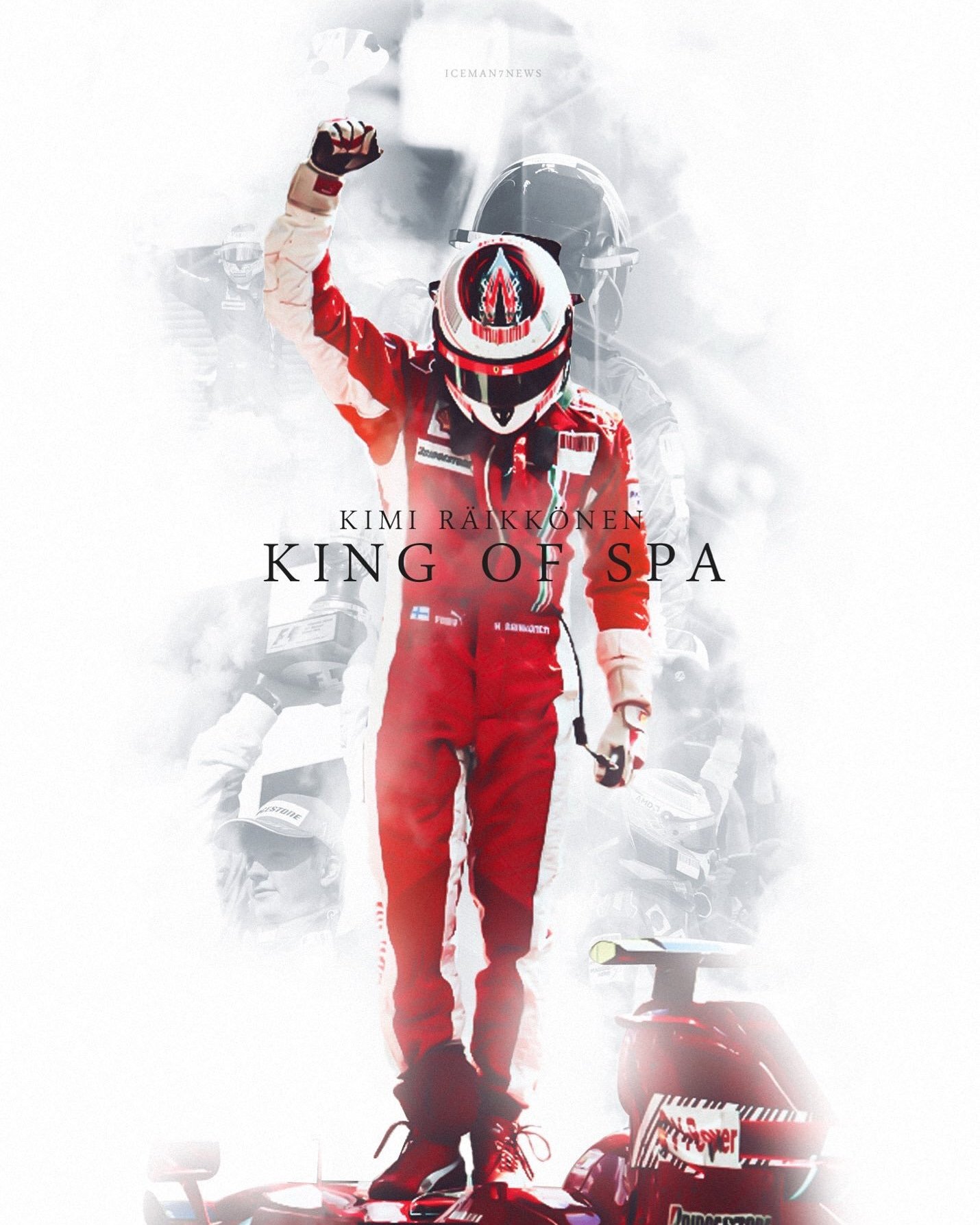 Kimi Raikkonen Wallpaper Iceman
