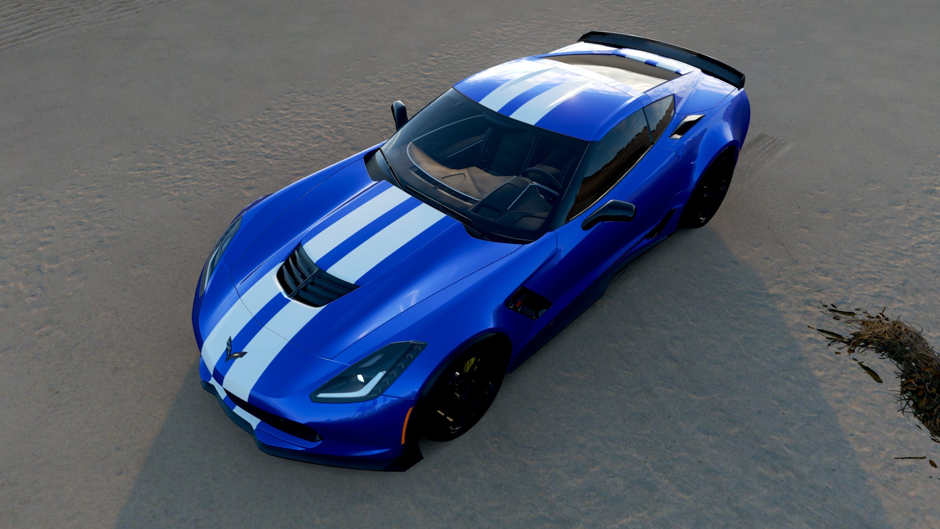 Z06 Blue Stripes