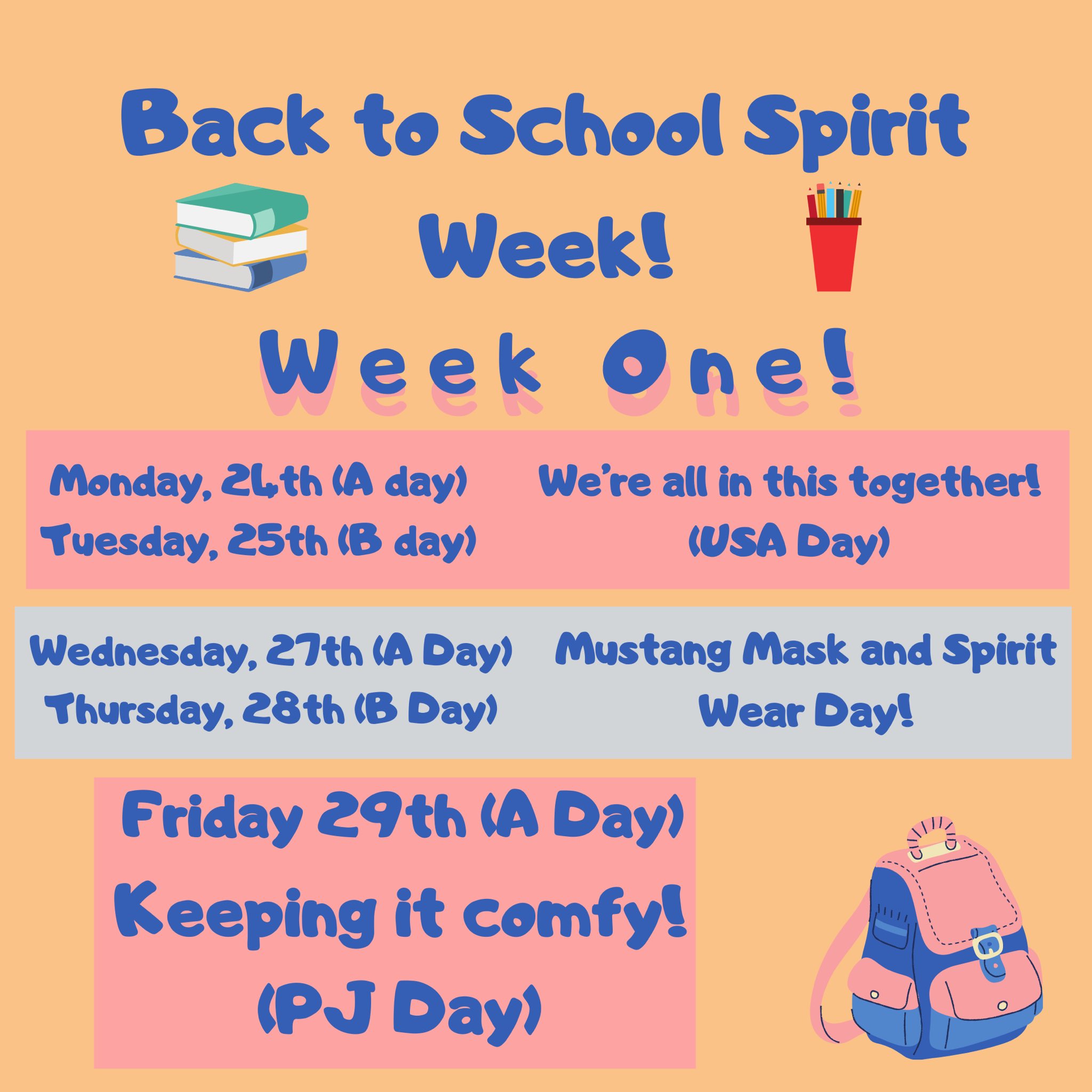 SWHSStuco on Twitter: "Welcome back South West! Let’s show our spirit ...