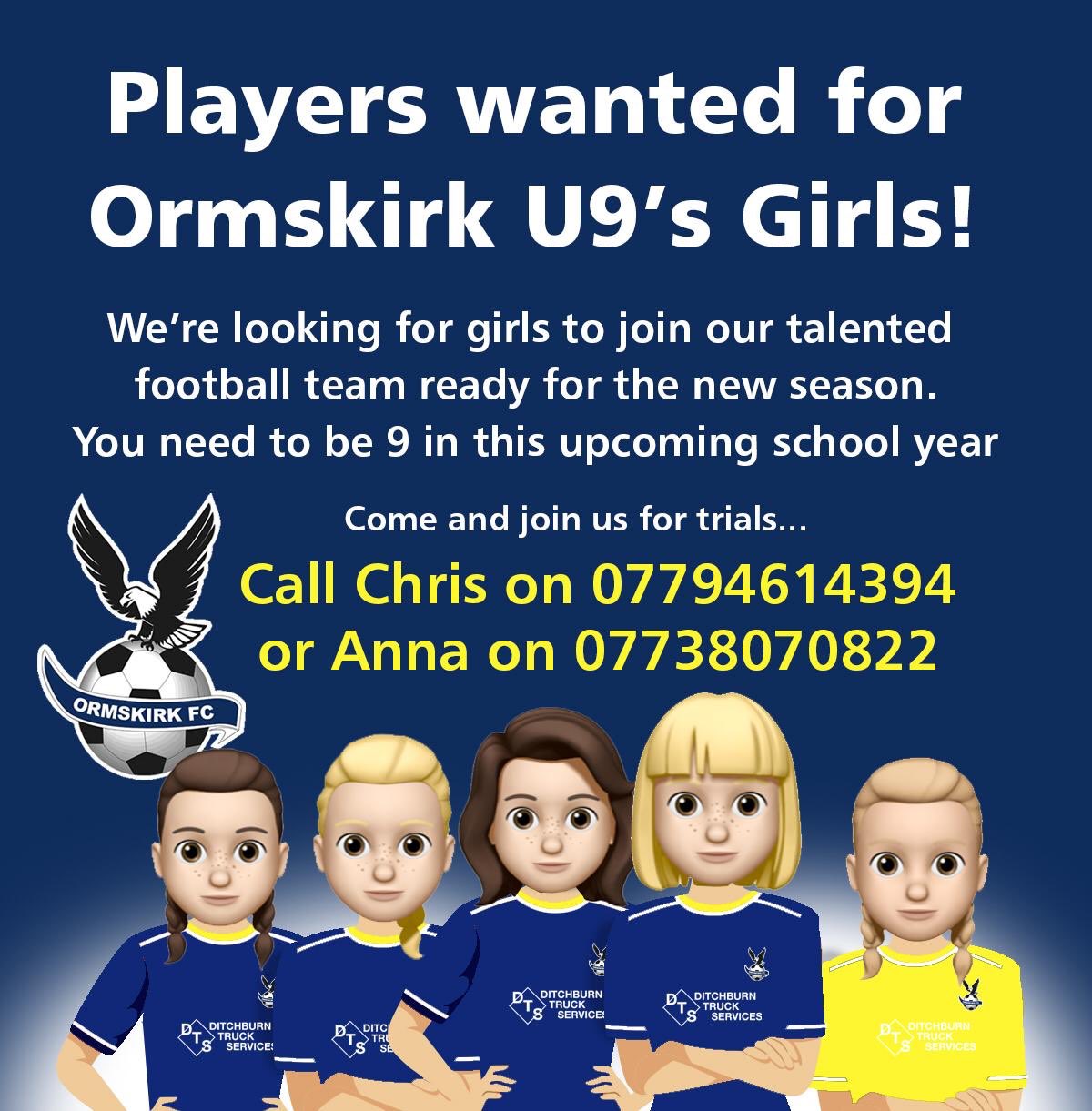 Ormskirk FC U9 Girls team (@OrmskirkU8Girls) / Twitter