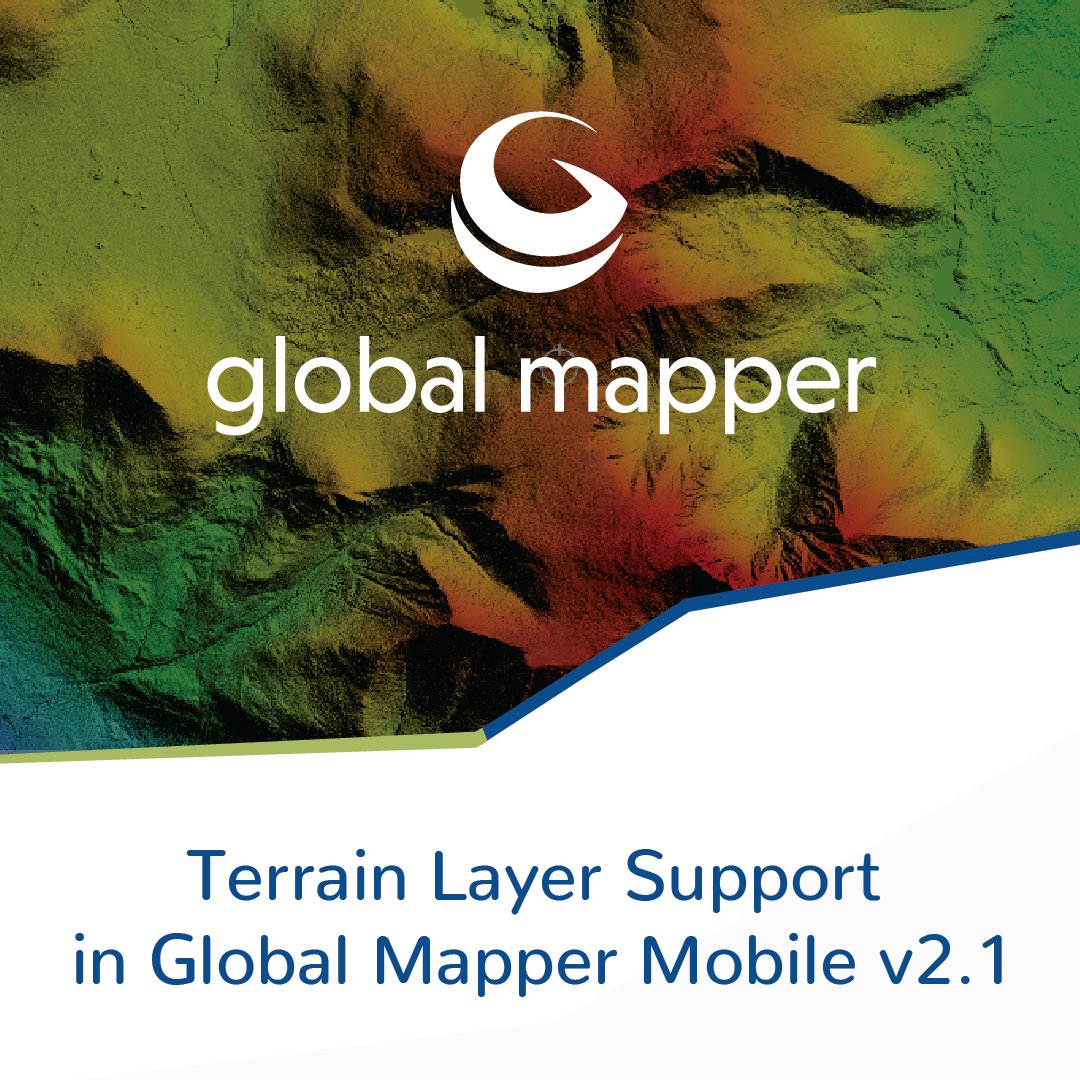 Global Mapper Gis Software On Twitter One Of The Many New Features