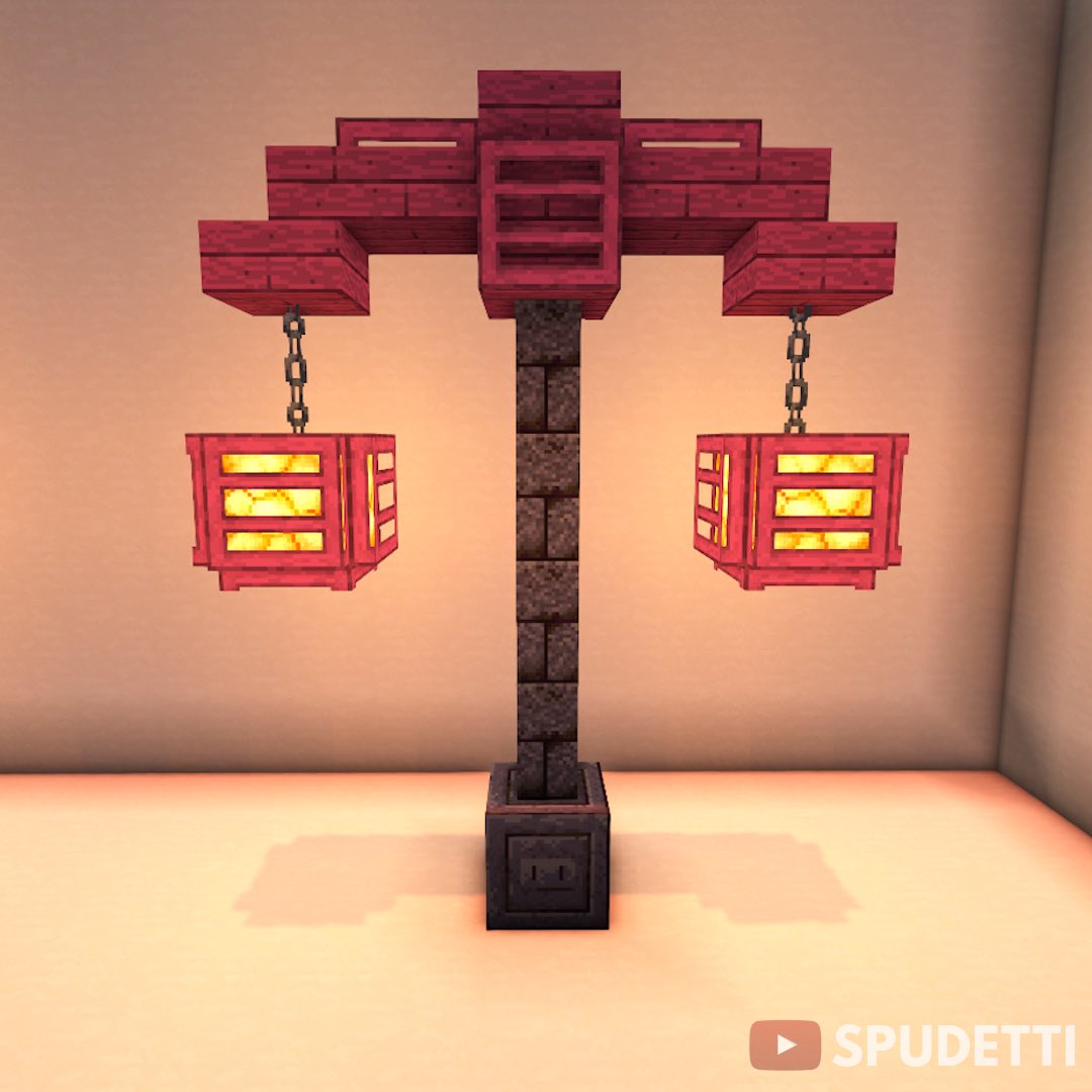 Minecraft Lamp Post Designs Lamppost Minecraft Maps | Planet Minecraft