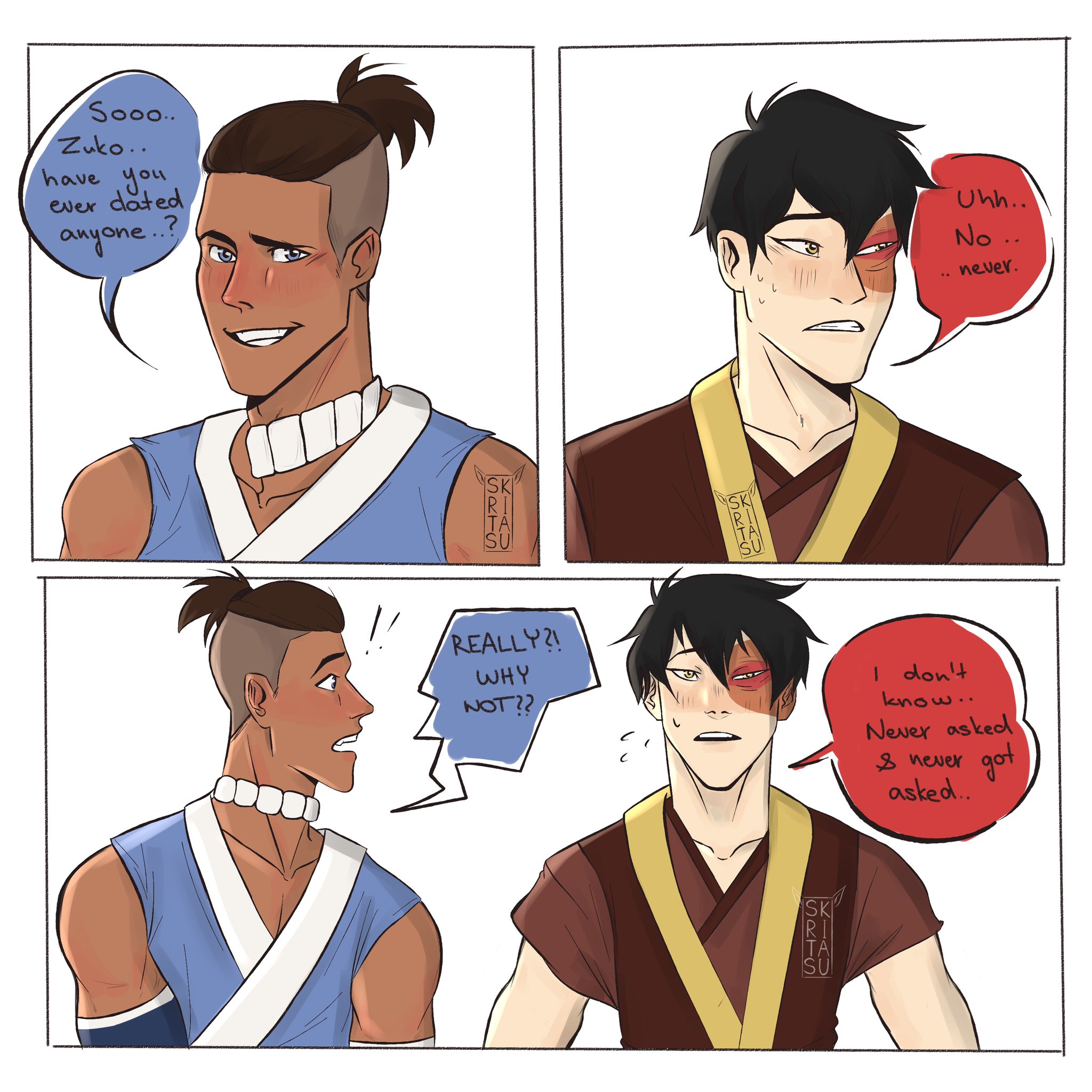 Zuko And Sokka Comics
