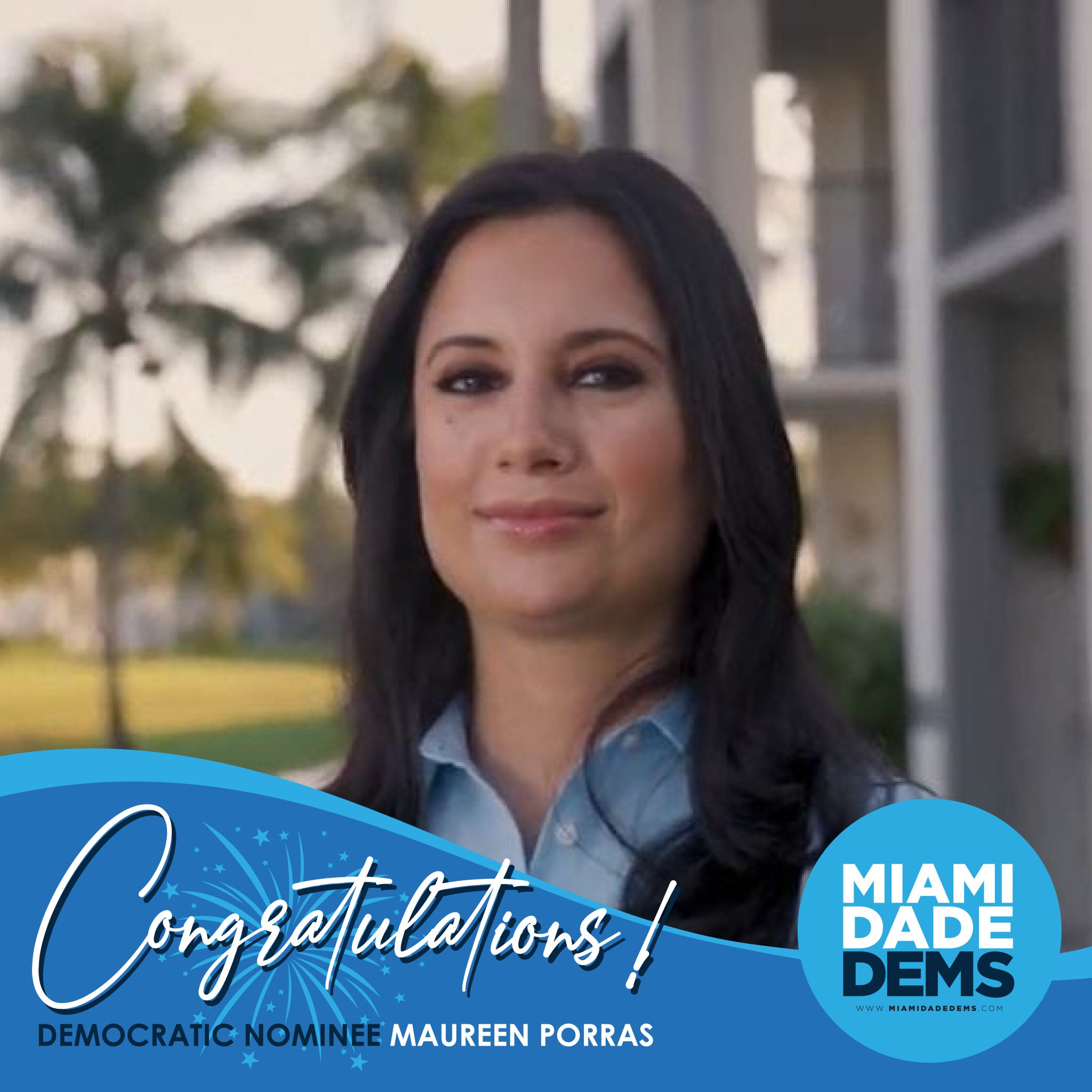 Miami Dade Democrats On Twitter Congratulations To Maureenfor105 For