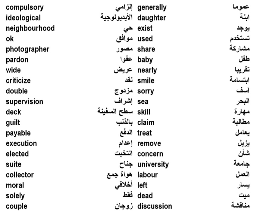 تعلم الإنجليزية معنـا 🎓 On Twitter اهم 2000 كلمة انجليزية لا غنى عنها