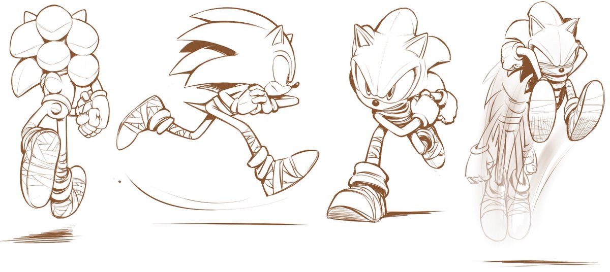 Sonic Boom Character Designs
