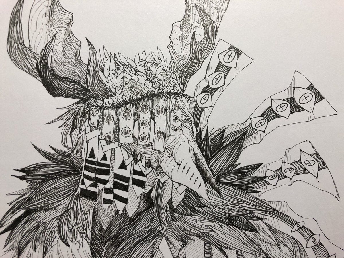 「おてもとさん(@oishii_ohitshi )からご指名頂きました?‍♀️?‍♀️ 5人指名は今回は辞退します… スミ」棘茗＠原画販売中の漫画