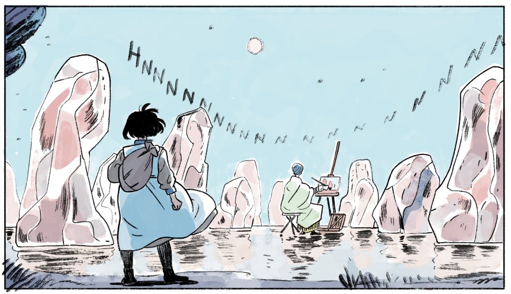 「Salt Magic // p.79 final colors (before clean-up) 」R. Mock @ MoCCA 172の漫画