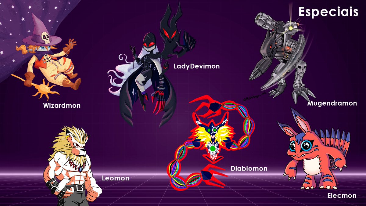 Linha De Evolucao De Wizardmon Digimon Masters GAMEKING