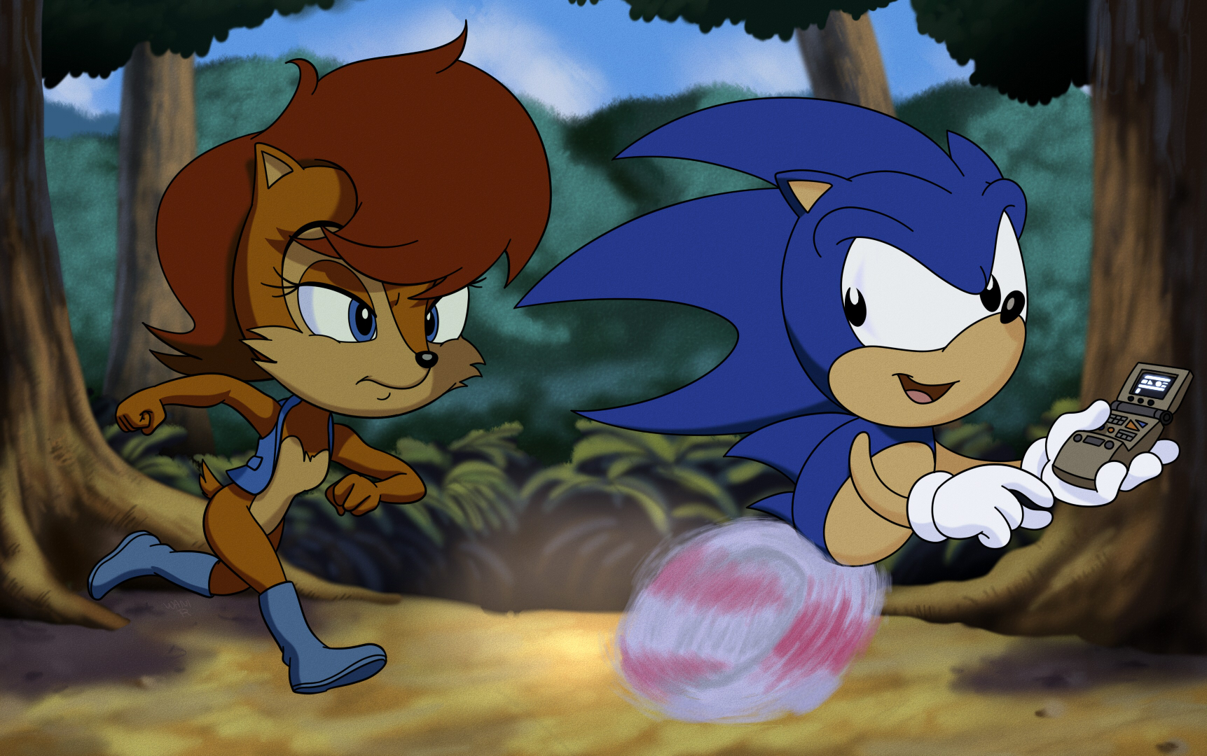 Princess Sally Acorn Wallpaper