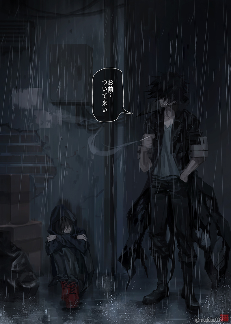 mudubu on Twitter: "Dabi & villain Deku. First met.🙃 https://t.co/L8QdIDq9oH" / Twitter