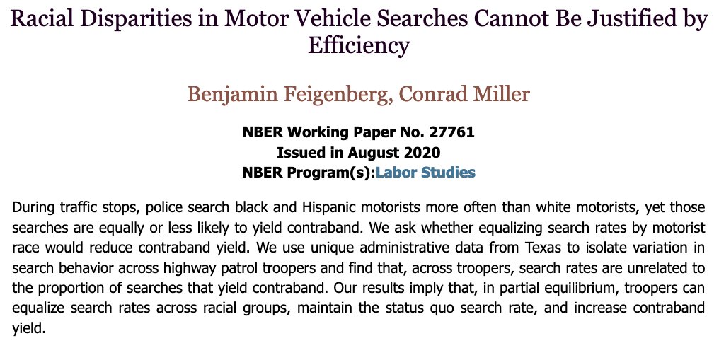 Conrad Miller on Twitter: "👋🏽 Excited to share research with Ben Feigenberg (@UICLAS) on racial ...