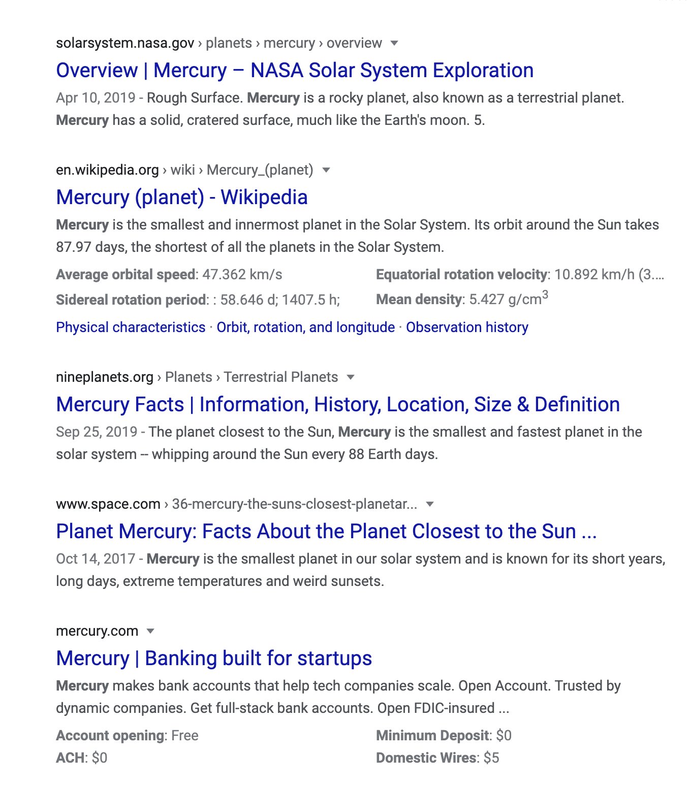 Overview Mercury Nasa Solar System Exploration