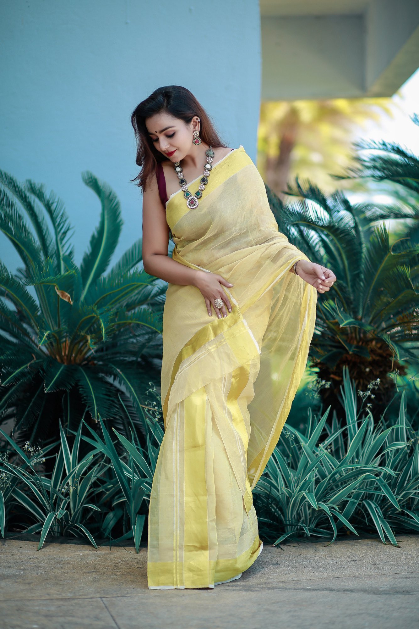 Mrudula Murali In Saree