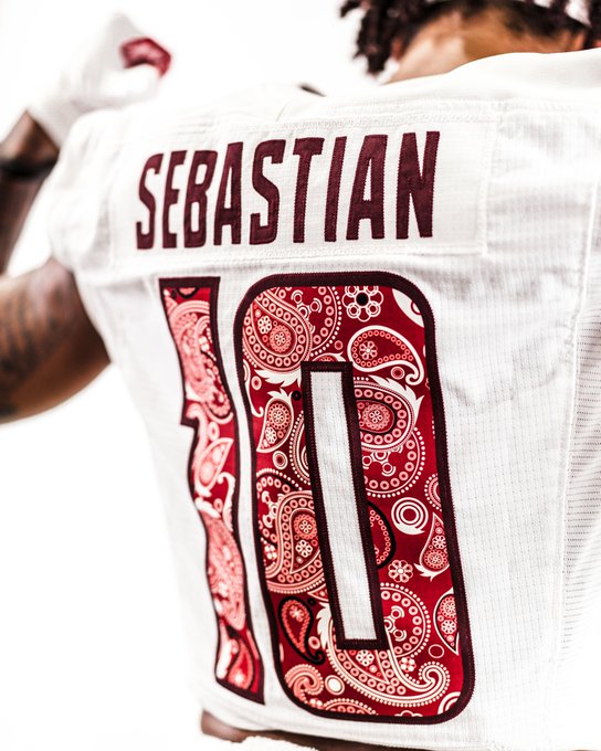 FOX College Football on Twitter: "These 'Red Bandana' uniforms are 😍 Boston College will wear ...
