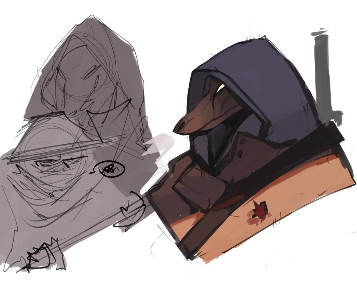 「dumb head [darkwood doodles] 」| ️FireBay ️のイラスト